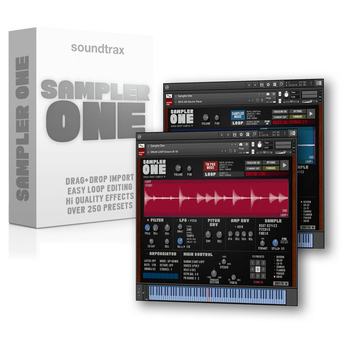 SAMPLER ONE 2.0 - Kontakt Instrument | soundtrax