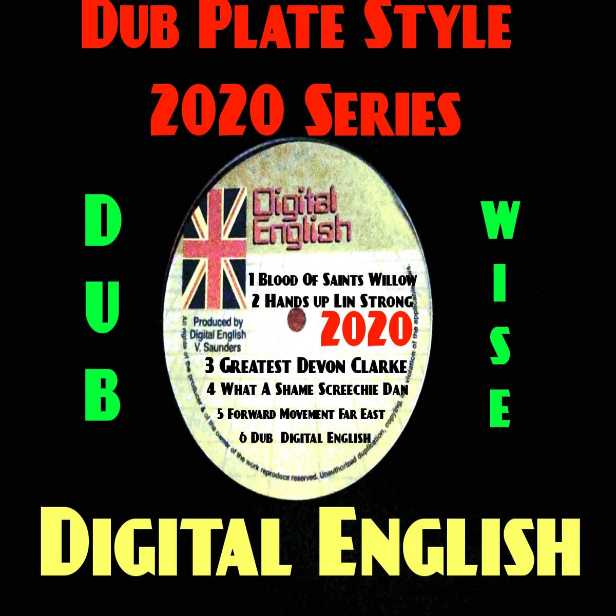 CHILL OUT RIDDIM DUB PLATE SERIES | DIGITAL ENGLISH