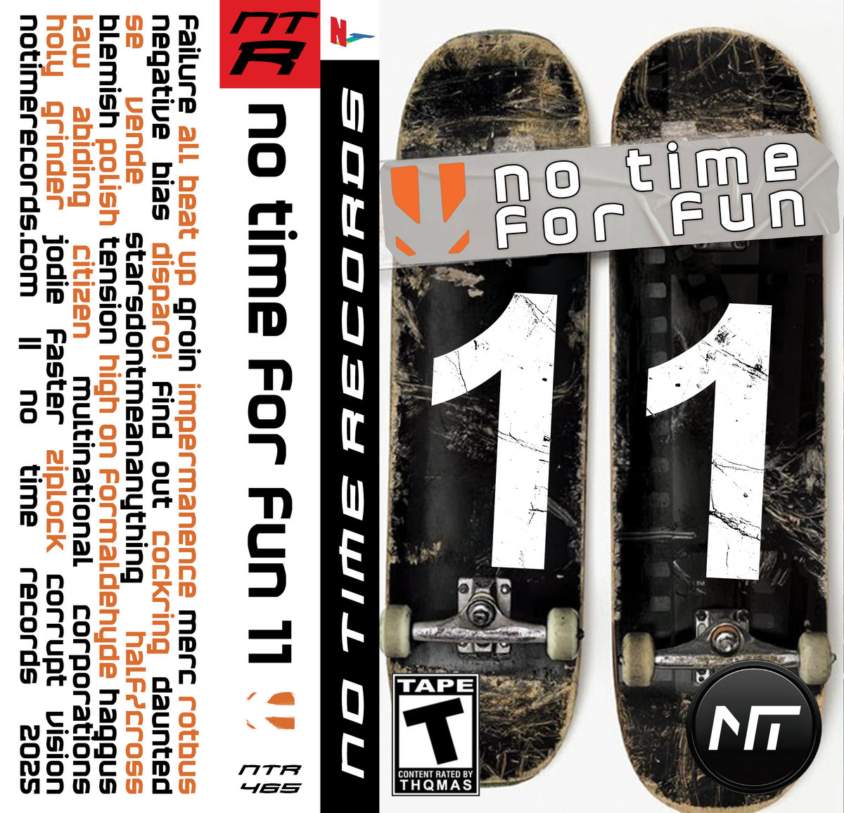 No Time For Fun Vol. 11 [NTR 465] | No Time Records