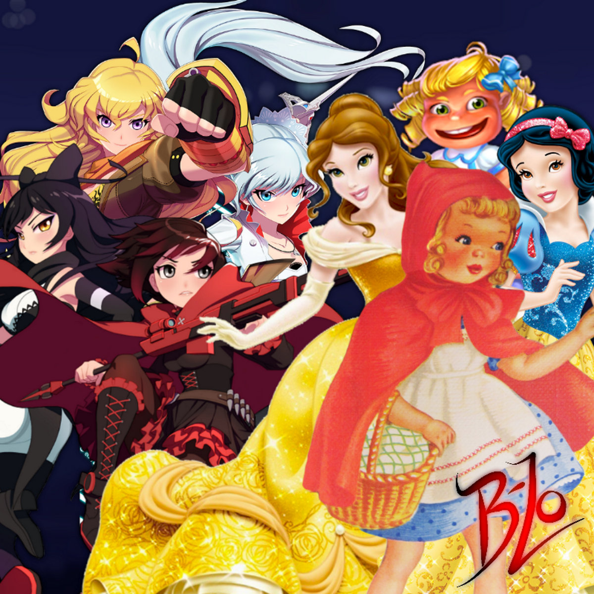 RWBY Vs Fairy Tales (ft. Dottovu, TeanerysTheUnicorn, Krimson, Zel ...