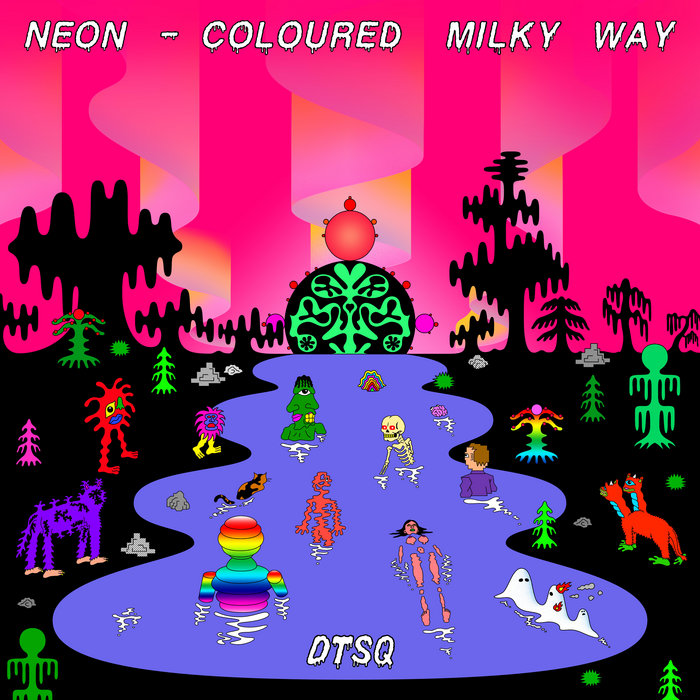 Neon-Coloured Milky Way | DTSQ
