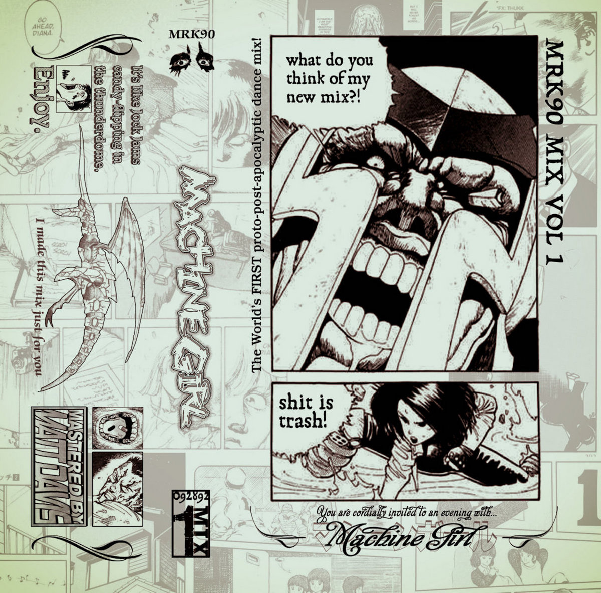 Mrk90 Mix Vol 1 Cd Machine Girl