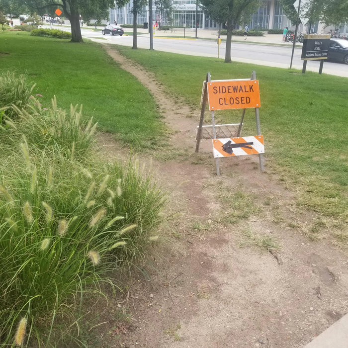 Walking holes into bushes | resembler