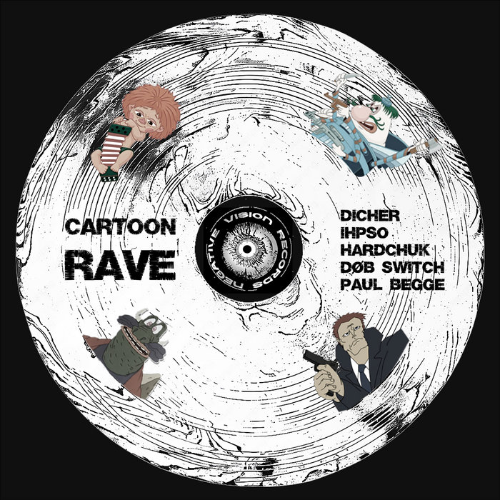 NVR043 - CARTOON RAVE | Various Artists | Negative Vision Records ...