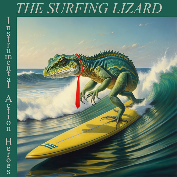 The Surfing Lizard | Instrumental Action Heroes