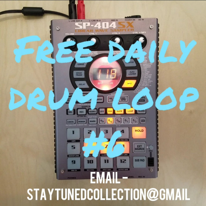 Free Daily Drum Loop #6 | Stay Tuned Collection