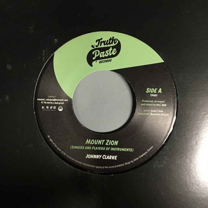 Mount Zion | Johnny Clarke | Truth Paste