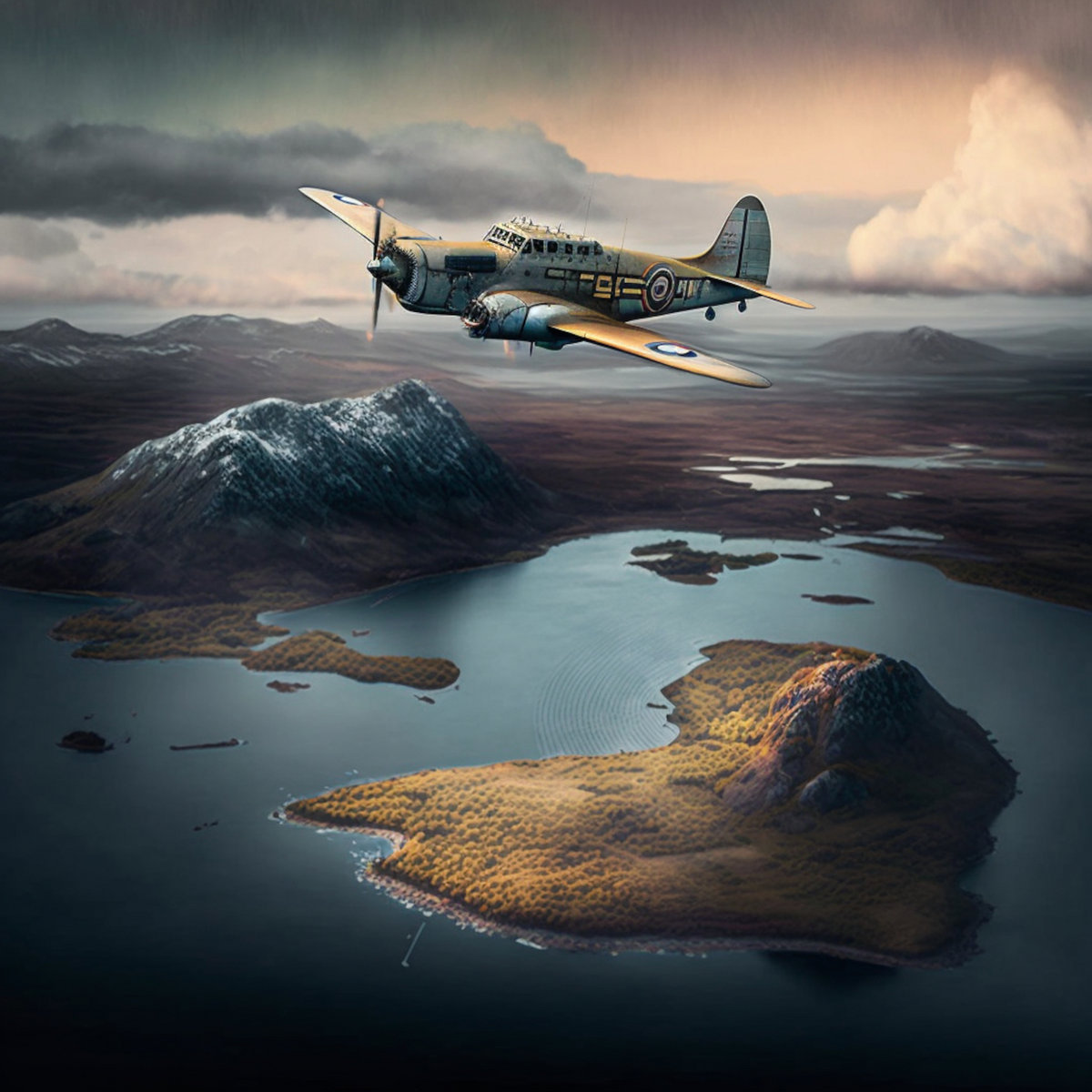 Ghost Flight Over the Hebrides | Beaucarnea