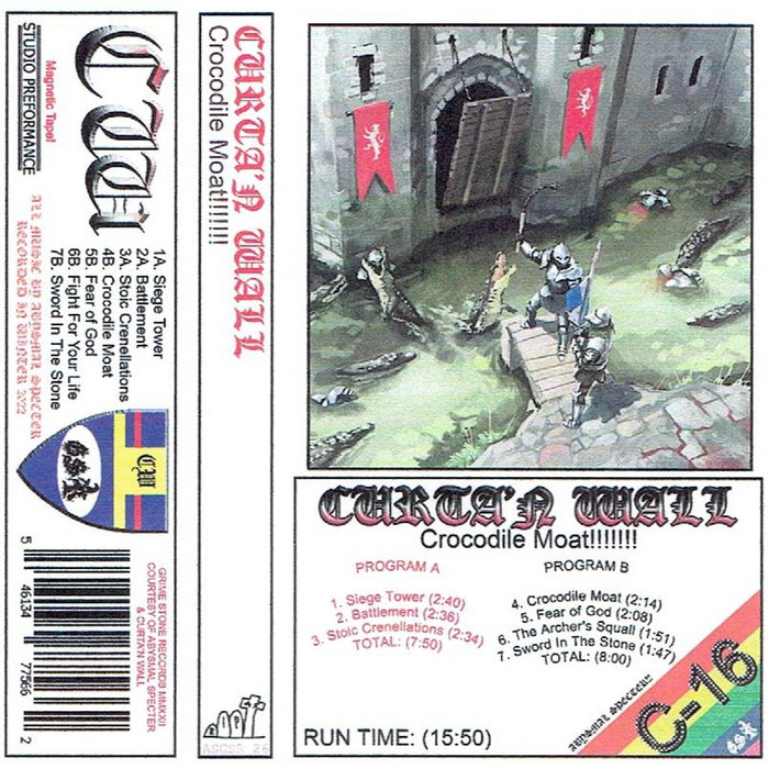 Curta'n Wall - Crocodile Moat!!!!!!! | Curta'n Wall | Grime Stone Records