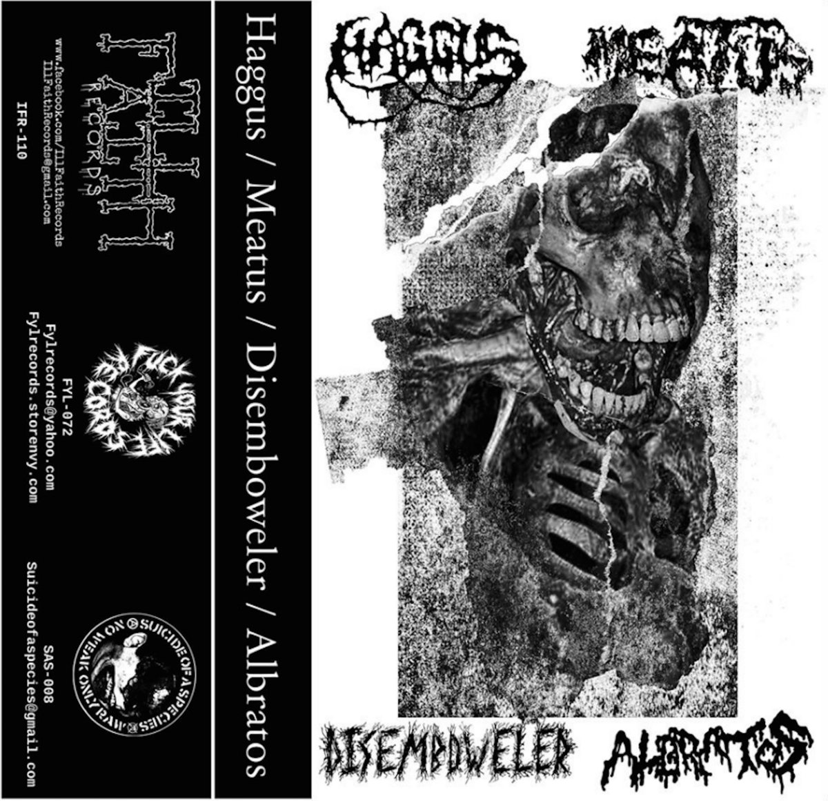 Haggus / Meatus / Disemboweler / Albratos (IFR-110) | Ill Faith Records