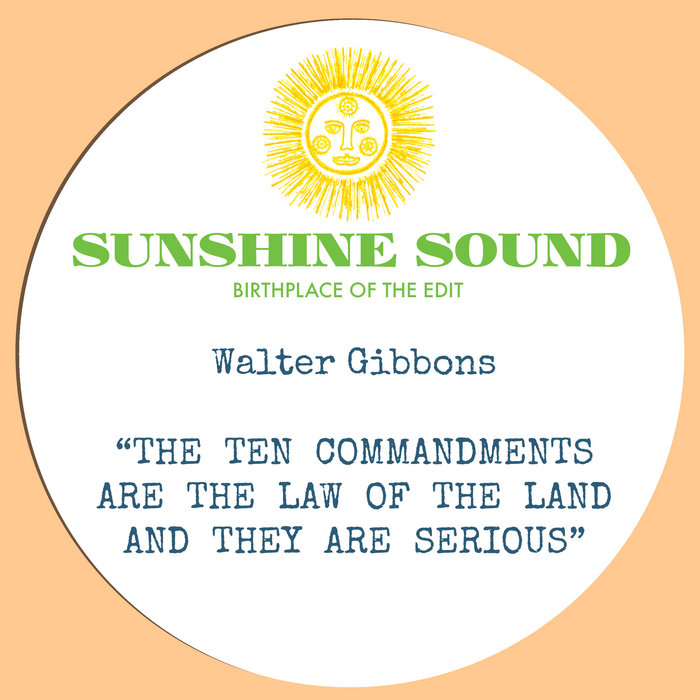 Walter Gibbons - The Ten Commandments Are The Law Of The Land | Walter ...