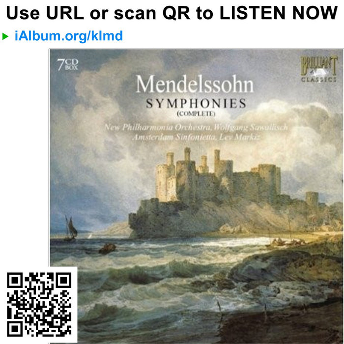 Symphonies Complete | Mendelssohn New Philharmonia Orchestra, Wolfgang ...