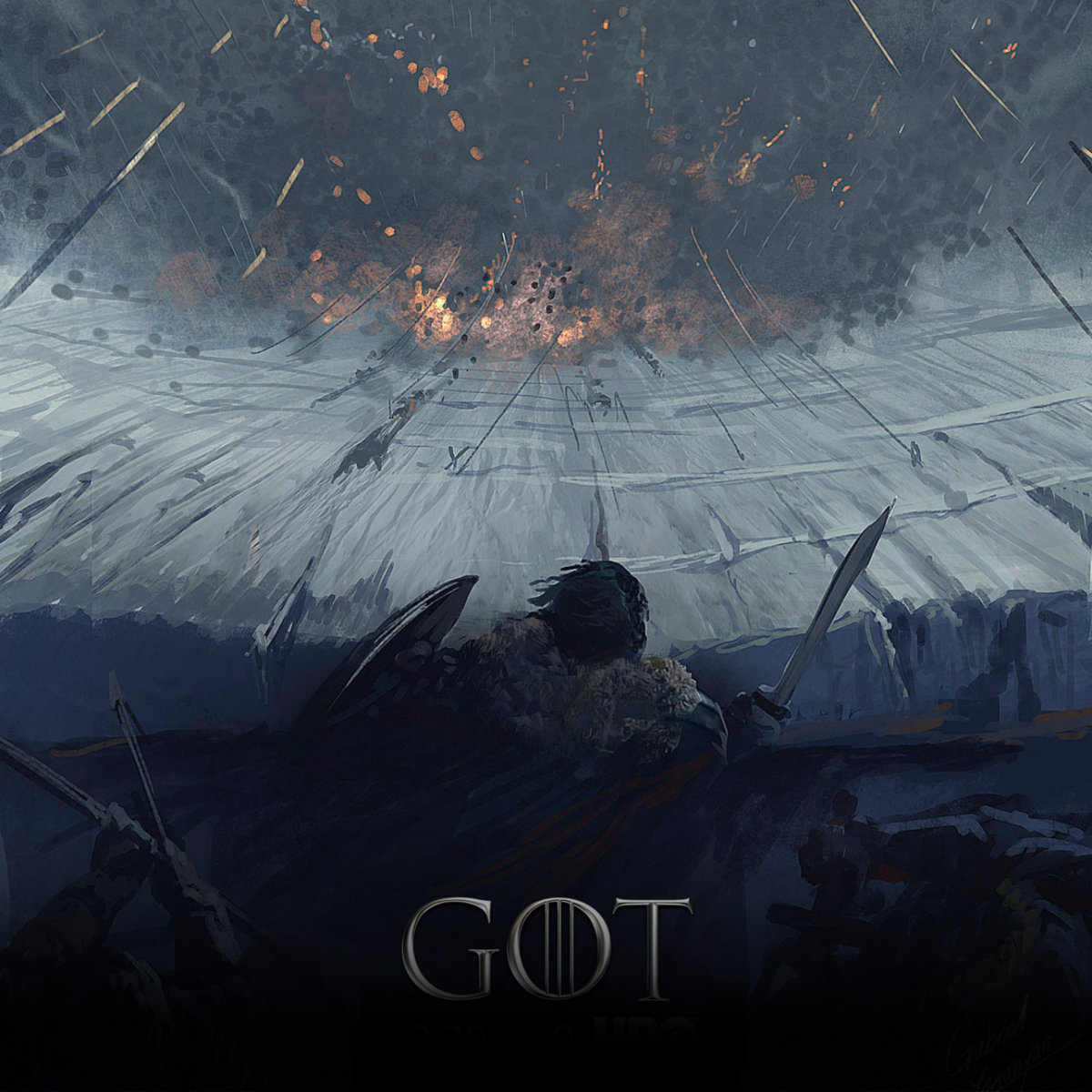 Storm On Castle Black (GOT Inspired Opening Theme) | Kyrah W Lewis