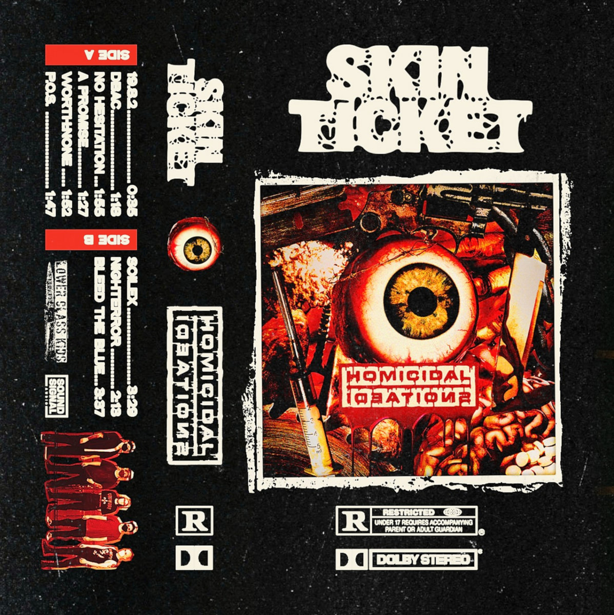 Skin Ticket - Homicidal Ideations | Skin Ticket | Lower Class Kids Records