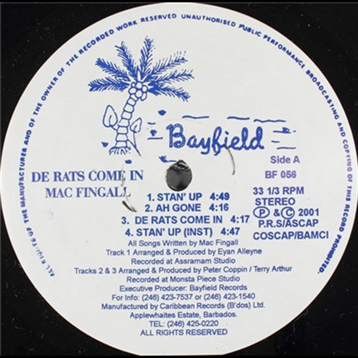 De Rats Come In Master Stroke | Mac Fingall