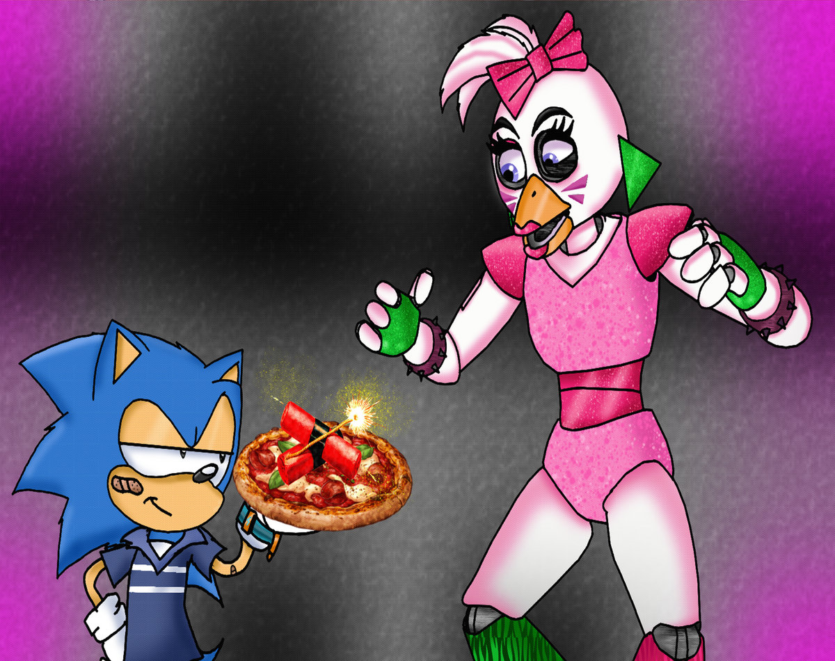 Gregory Sonic vs Glamrock Chica Got to Make that Pizza | Music/Art by ...