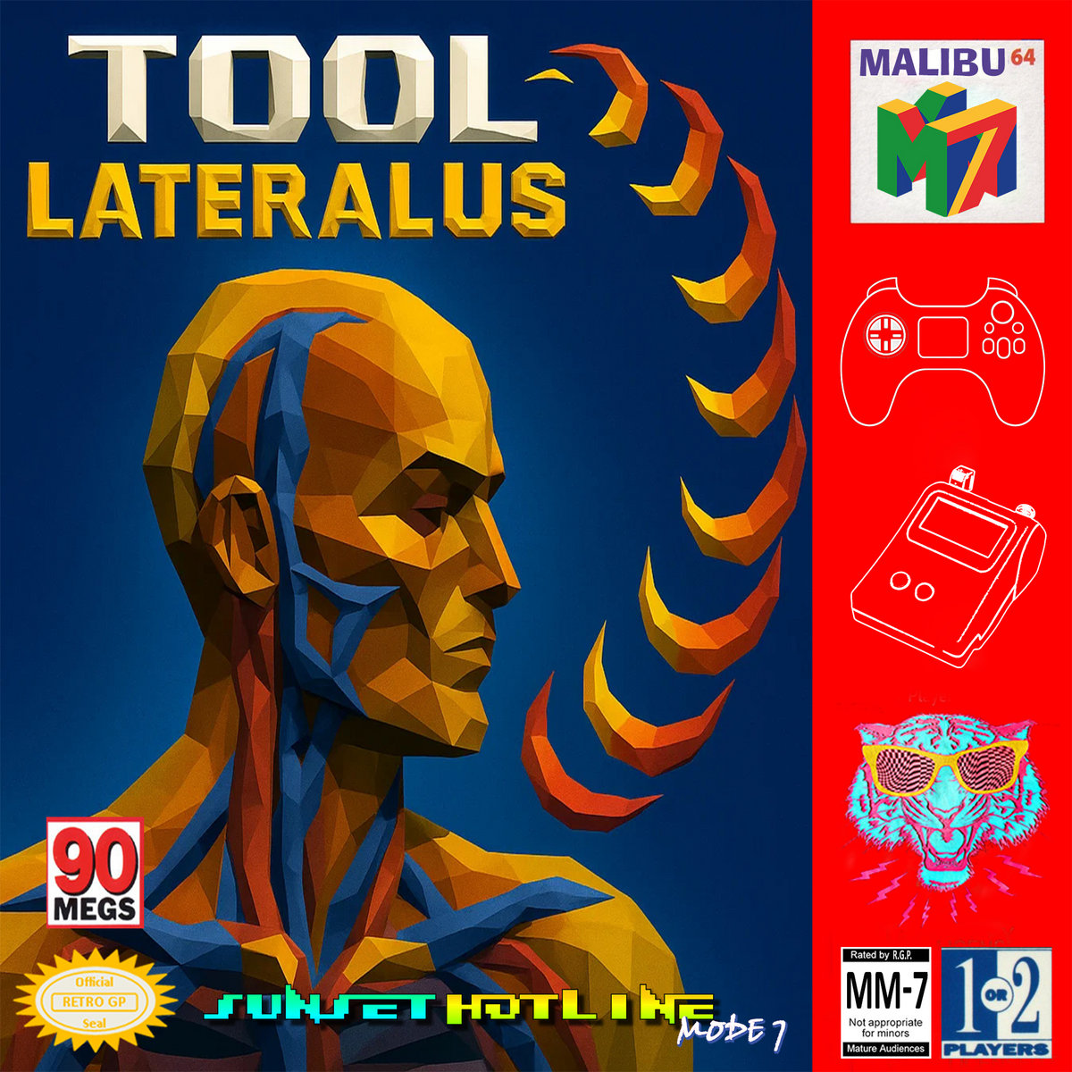 N64 TOOL - Lateralus on Nintendo 64 | Sunset Hotline Mode7 | Malibu Mode7