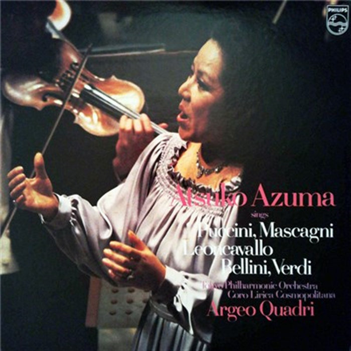 Sings Italian Opera Arias | Atsuko Azuma
