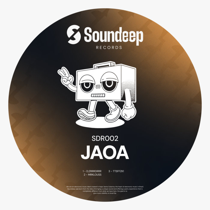 SDR002 - JAOA - Disorder EP | JAOA | Soundeep Records
