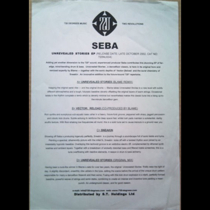 Unrevealed Stories | Seba