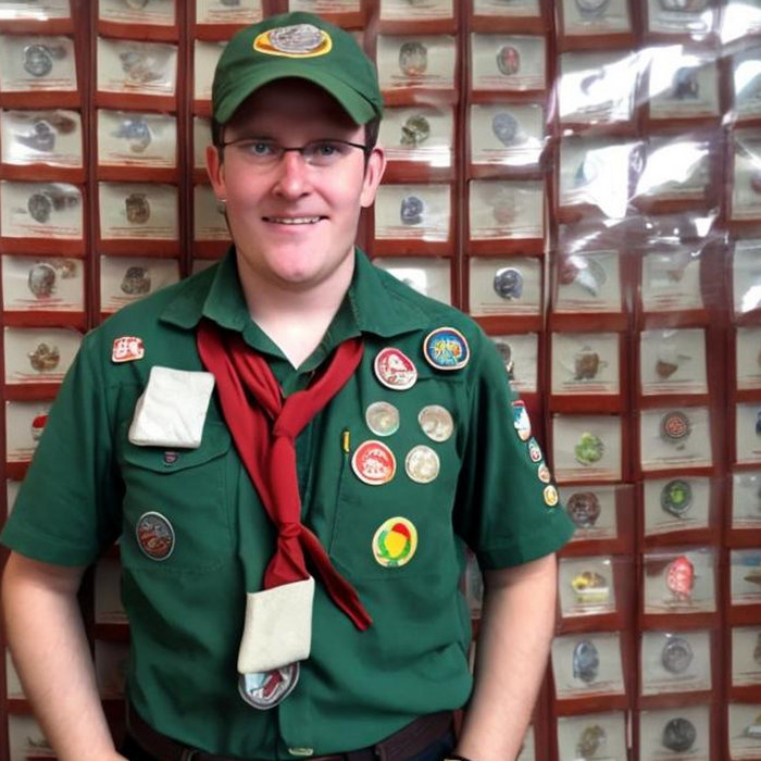 Merate Badge | Scout Master Geraldson | HURT NOISE RECORDS