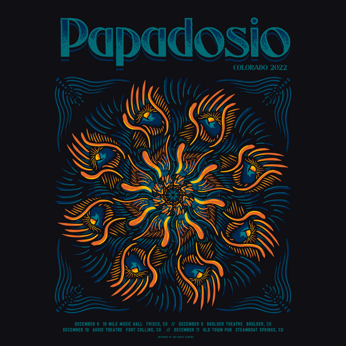 Aggie Theatre | Fort Collins, CO | 12.10.22 | Papadosio