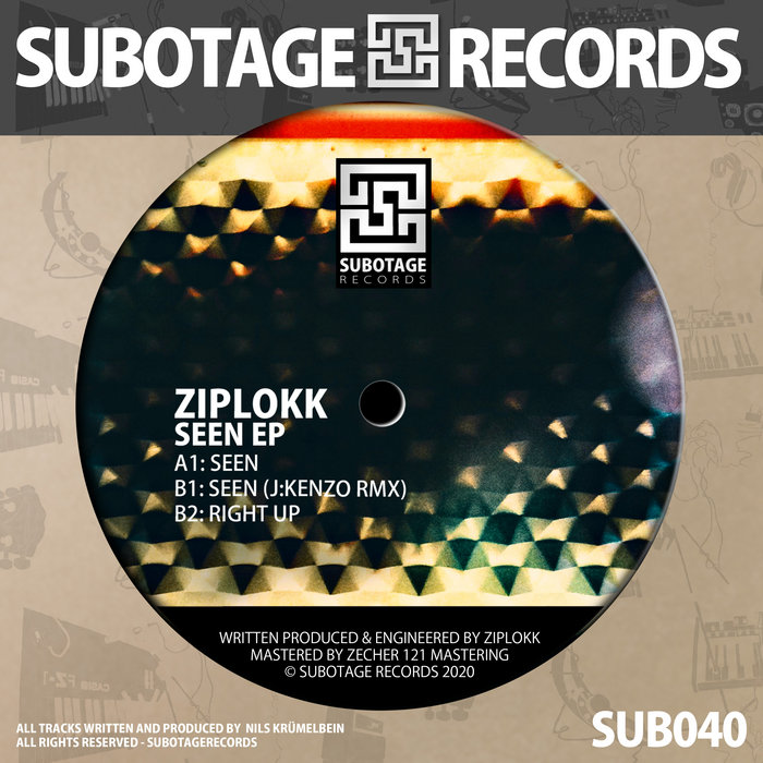 SEEN EP / ZIPLOKK // (J:Kenzo RMX) (SUBV01) SUBOTAGE RECORDS | ZIPLOKK | SUBOTAGERECORDS