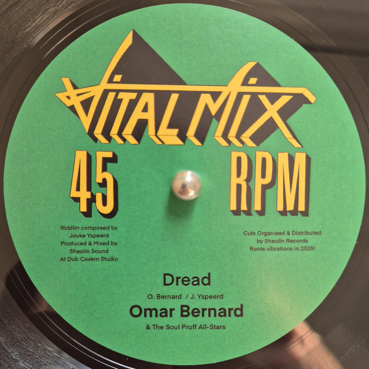 Omar Bernard & The Soul Proff All-Stars - Dread (Limited 7" Polyvinyl ...