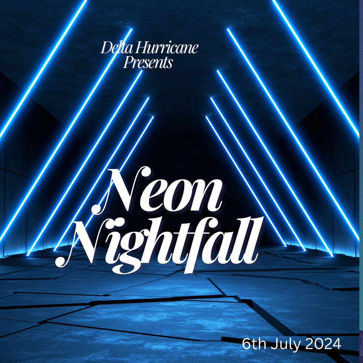 Neon Nightfall | Delta Hurricane