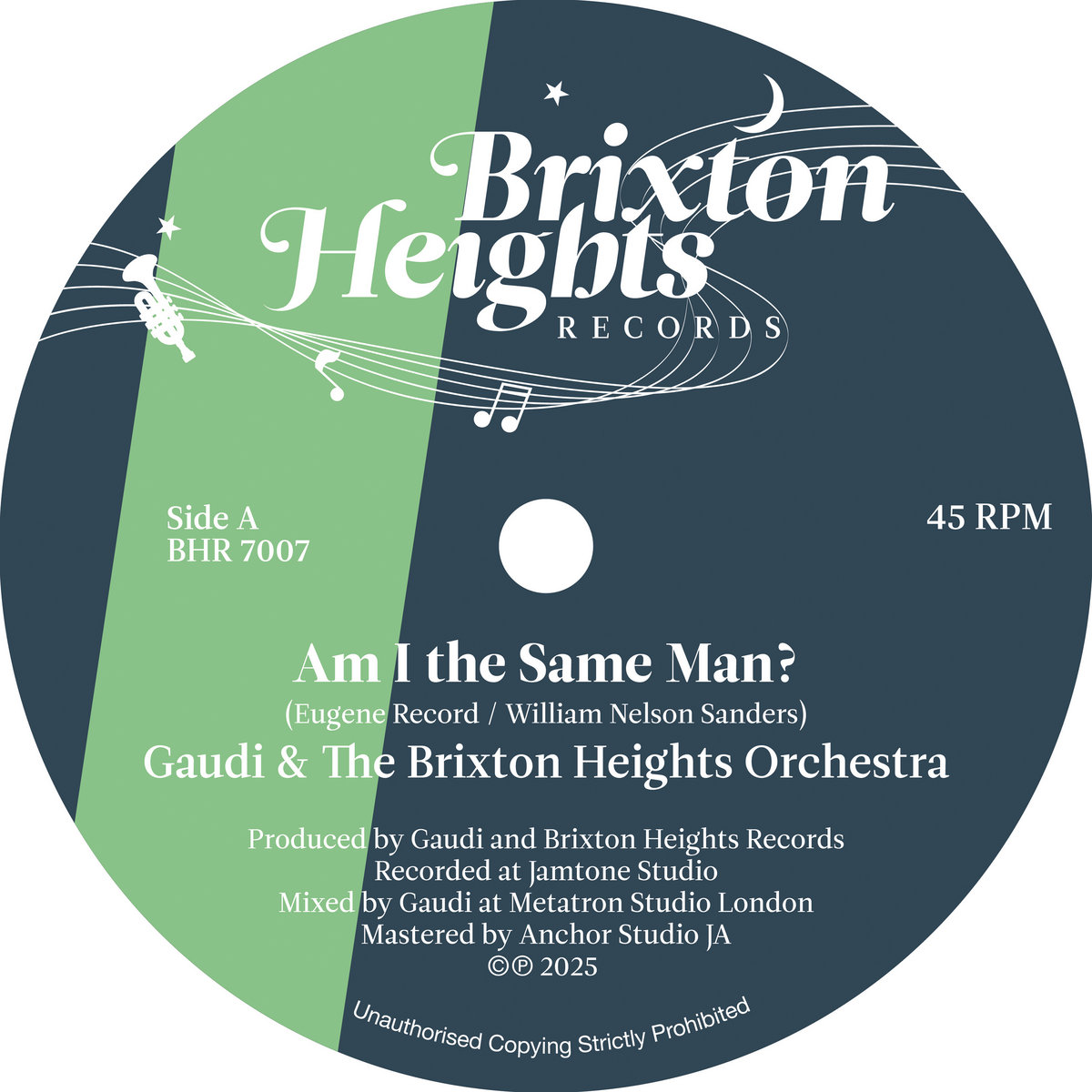 Am I the Same Man? / Am I the Dub Man | Gaudi & Brixton Heights ...