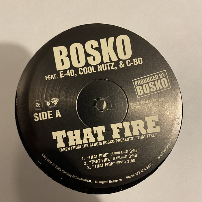 That Fire feat. Bosko, E-40, and C-Bo | Cool Nutz