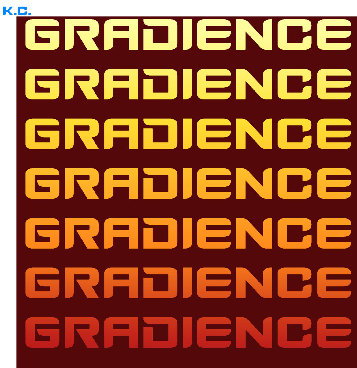 Gradience | K.C. | Sampling Kid