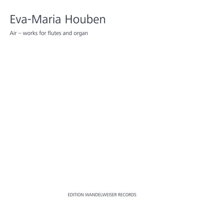 Air - works for flutes and organ | Eva-Maria Houben | Edition ...