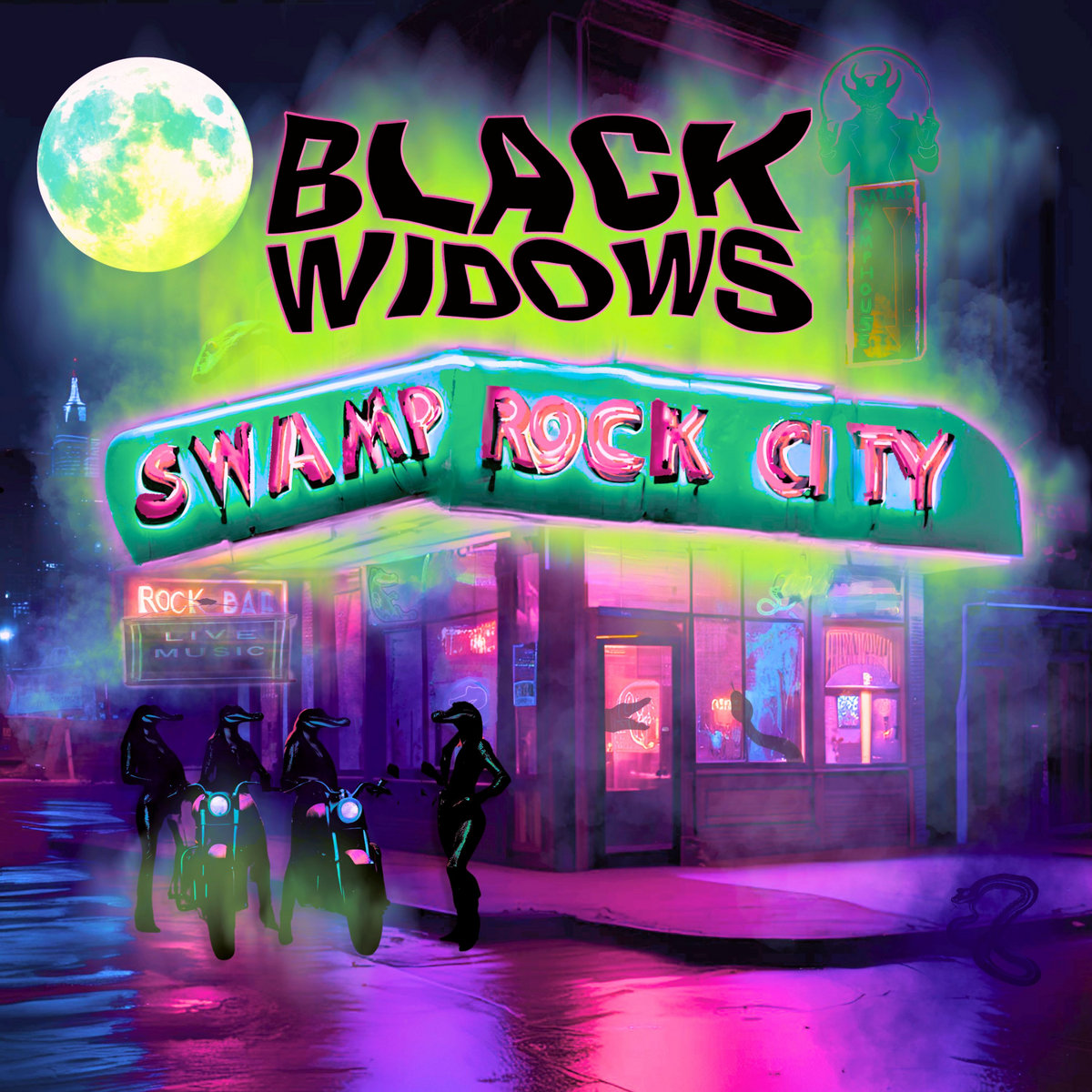 Swamp Rock City | Black Widows