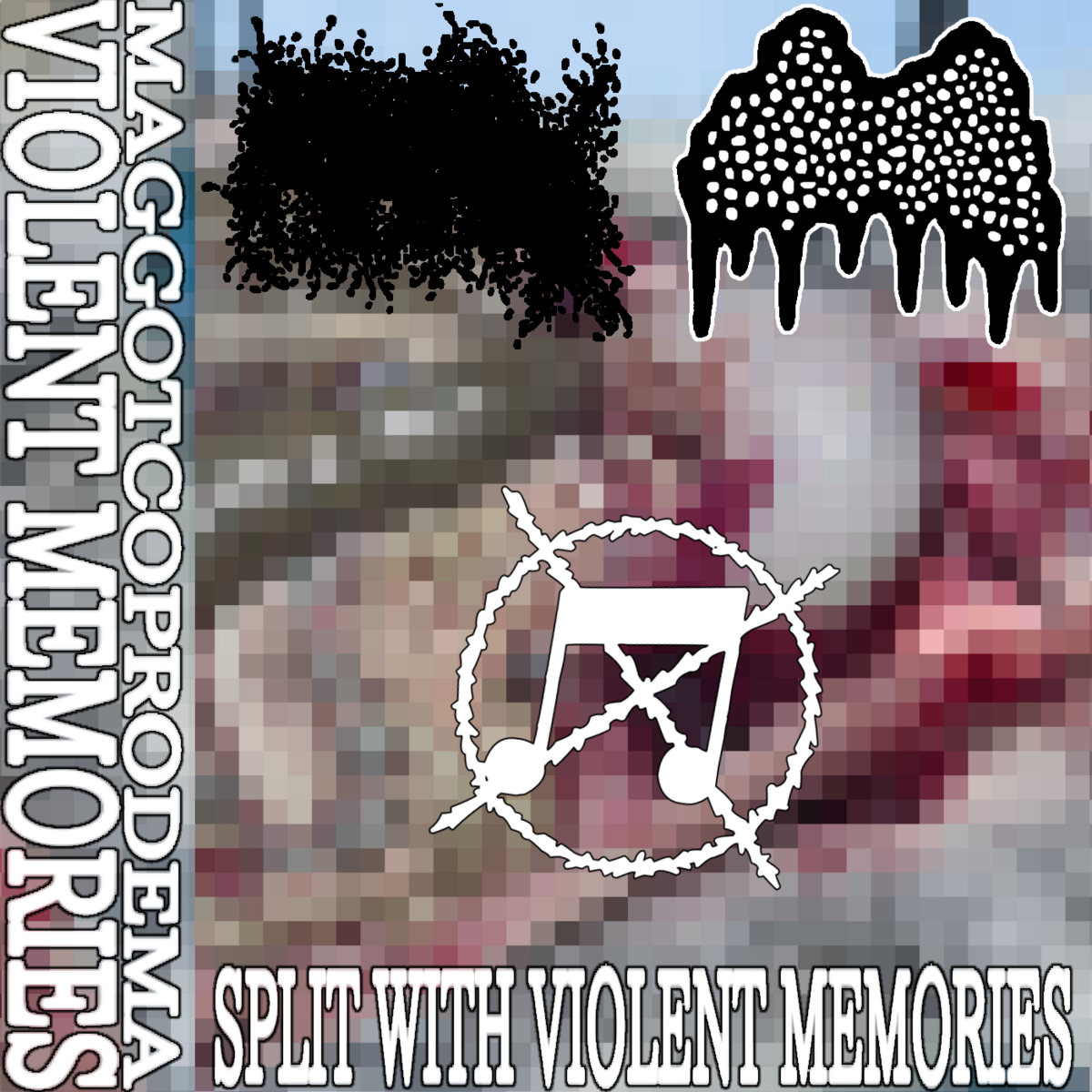 Split With Violent Memories | Maggotcoprodema // Violent Memories | Maggotcoprodema