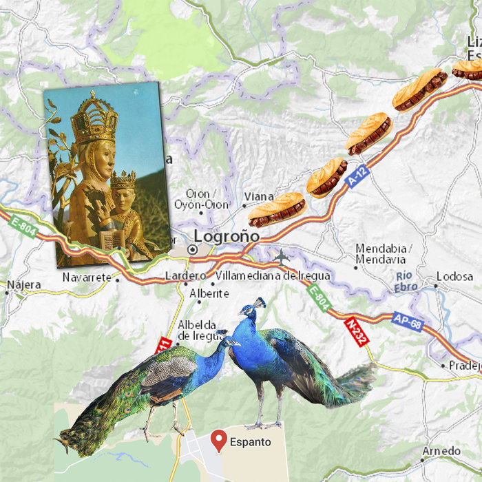 Mapa de la ciudad de Logroño | Espanto