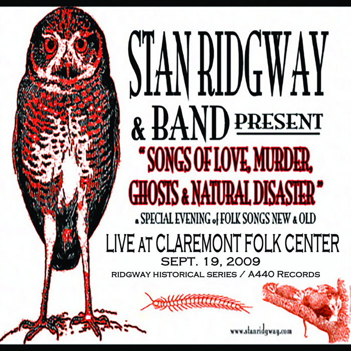 Stan Ridgway LIVE at Claremont Folk Center 2009 | Stan Ridgway LIVE ...
