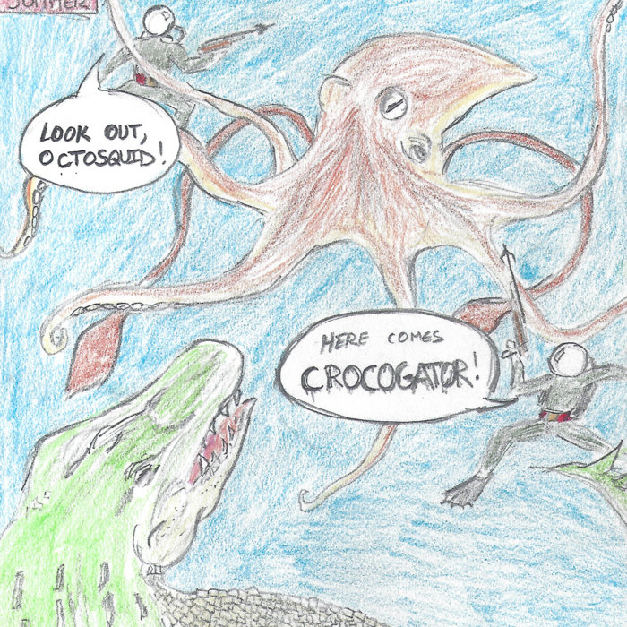 Look Out, Octosquid! Here Comes Crocogator! (Pointless Cryptids Vol.1 ...