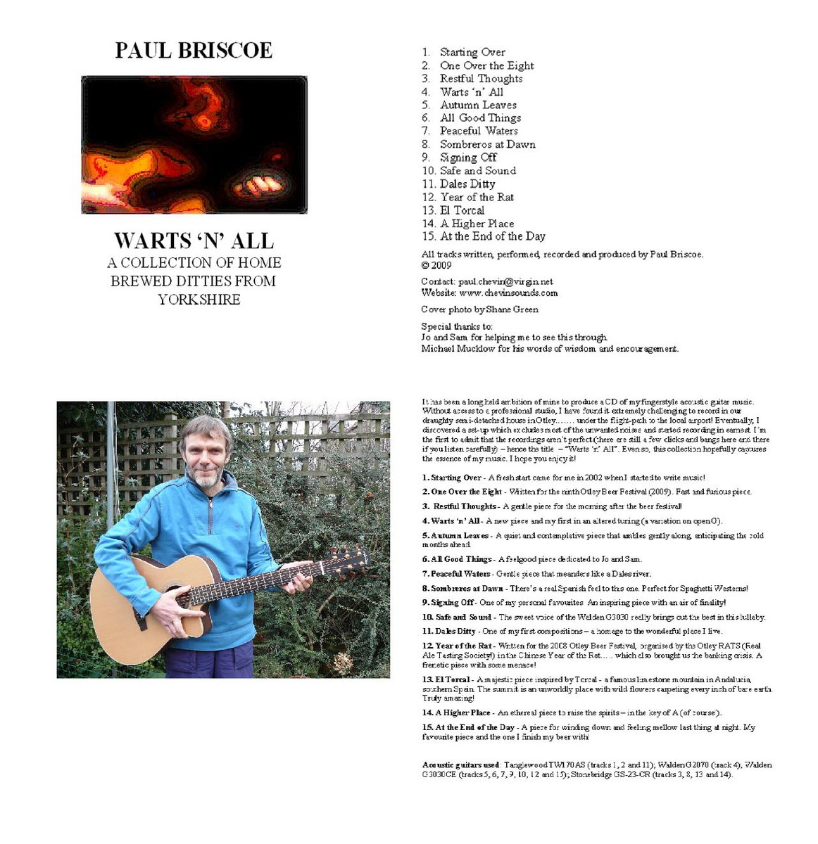 Warts 'n' All | Paul Briscoe