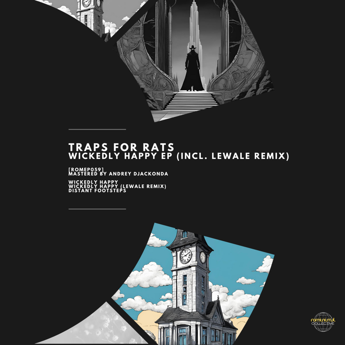 [ROMEP059] Traps for Rats, Wickedly Happy EP (incl. Lewale remix ...