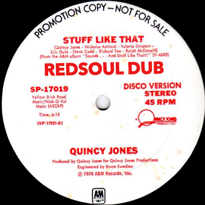 Quincy Jones - Stuff Like That (RedSoul Dub) | Quincy Jones | RedSoul