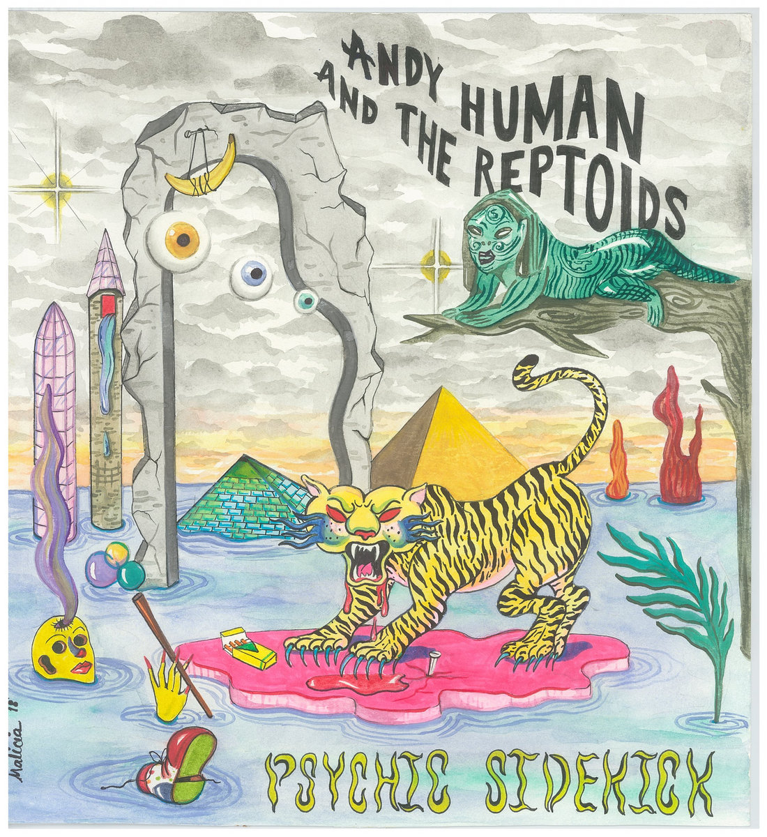 Psychic Sidekick | Andy Human & The Reptoids