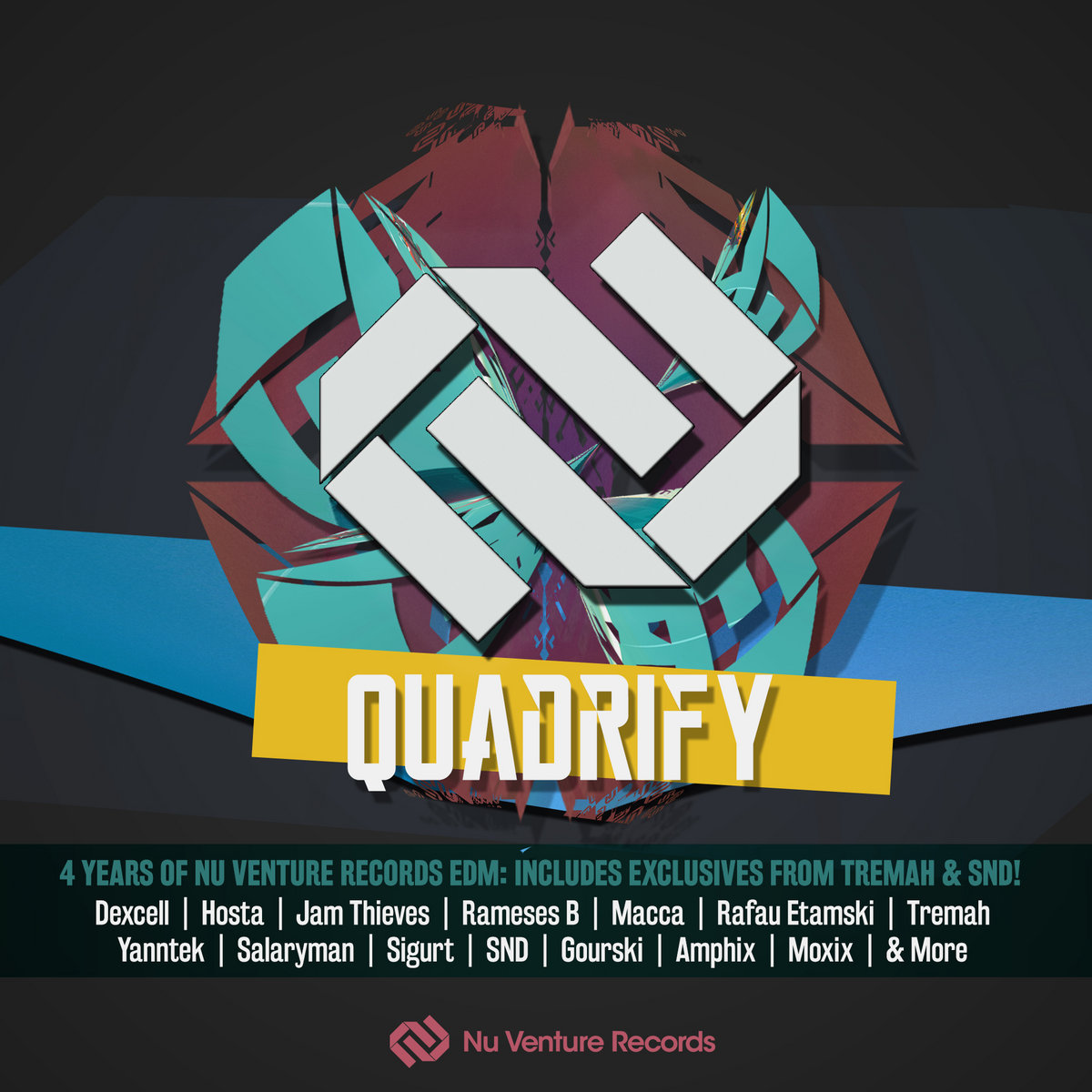 Quadrify: 4 Years of Nu Venture Records EDM | 39 Tracks ONLY £6.49 ...