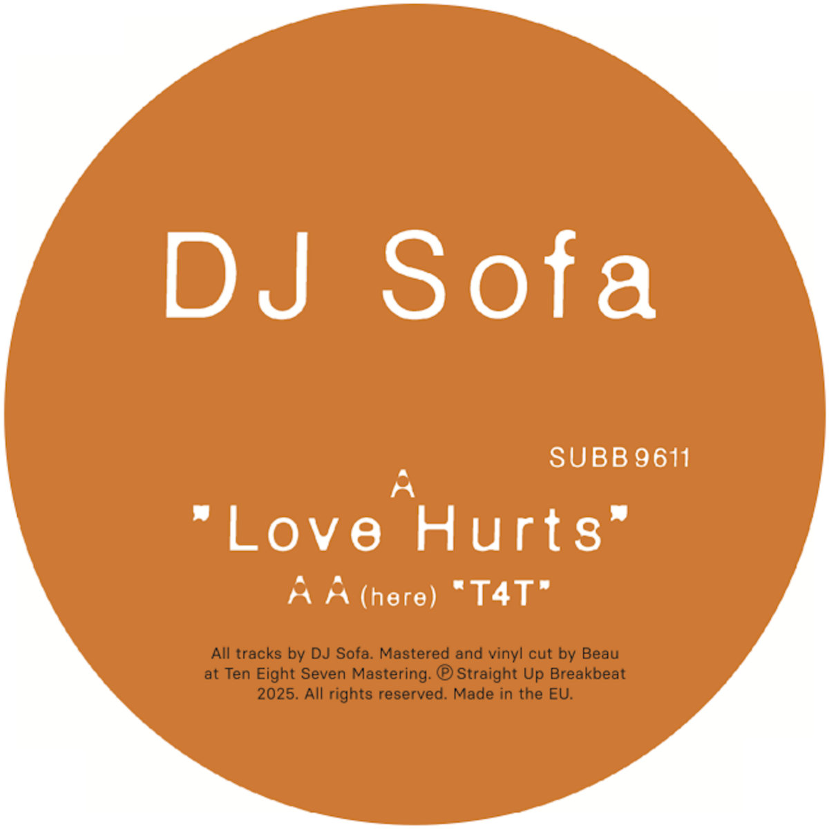 Love Hurts SUBB9611 Dj Sofa