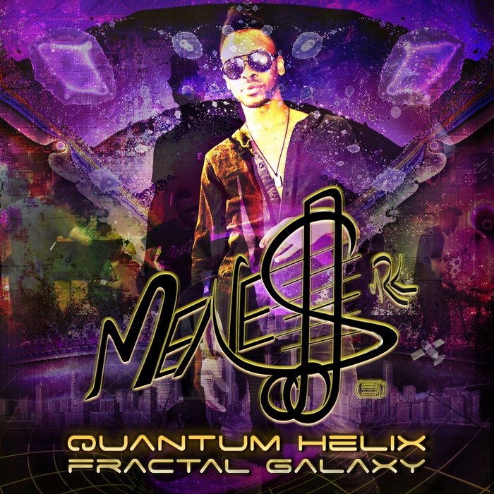 Quantum Helix: Fractal Galaxy | Menes Rebazzar Kedar