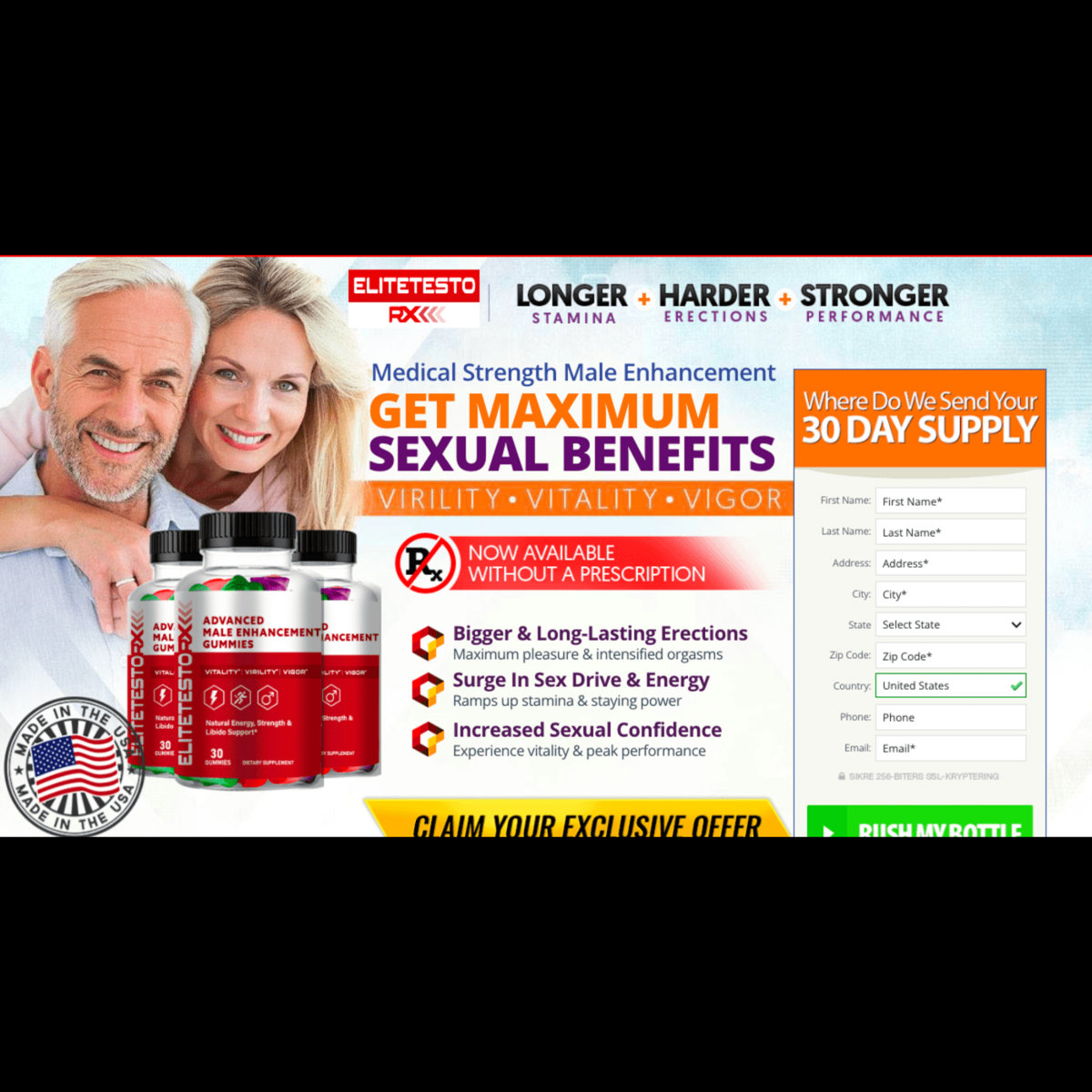 Elite Testo Rx Male Enhancement Gummies Is It Scam Or Really Worth