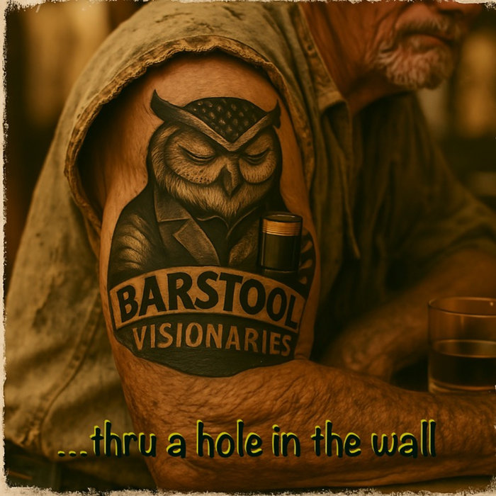 ...thru a hole in the wall | Barstool Visionaries | Bonehead Studio