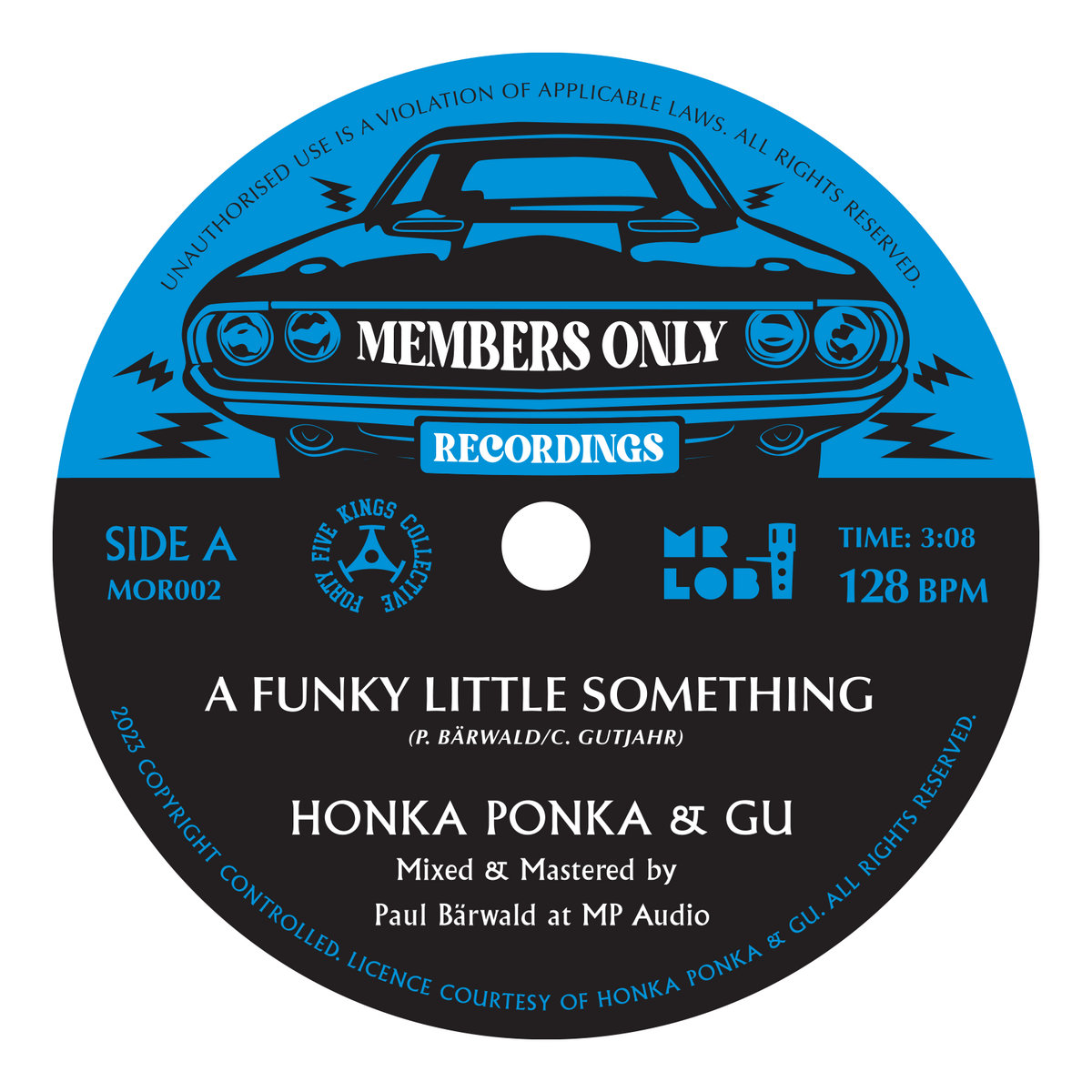 MOR002: A Funky Little Something (7" Vinyl) | Honka Ponka & Gu/Tom ...