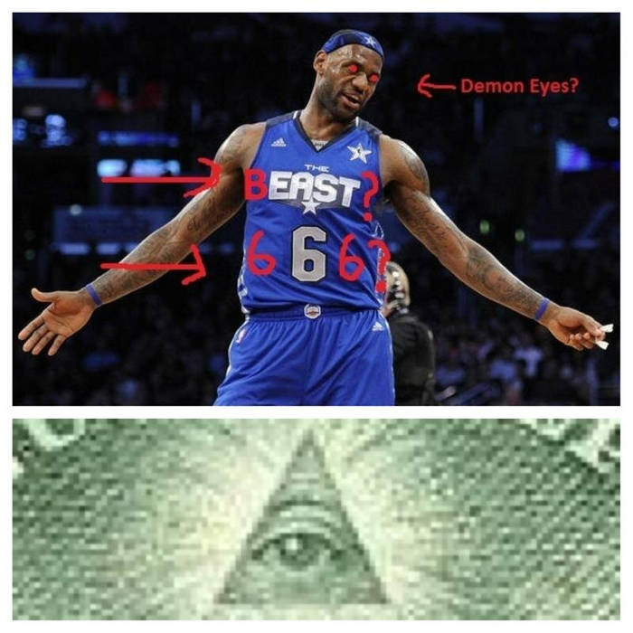 Jay Z Illuminati Shirt Jay Z (T-Shirt): Devil Carrying Jesus ...