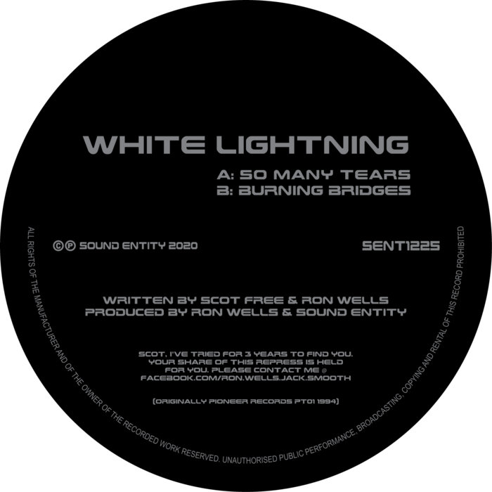 So Many Tears / Burning Bridges | White Lightning | Music Preservation ...